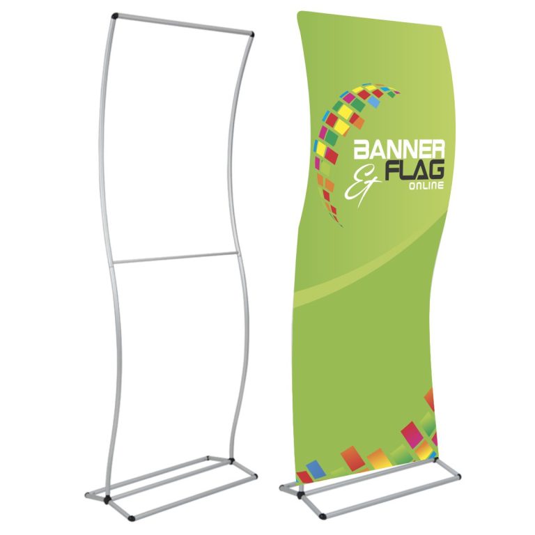 S Banner - is light, easy to assemble, and has a modern look