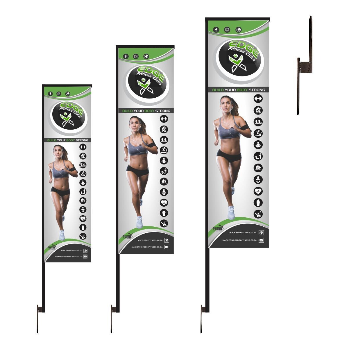 Telescopic Banners